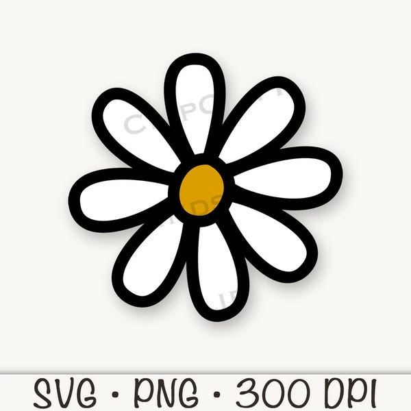 Daisy Svg - Etsy