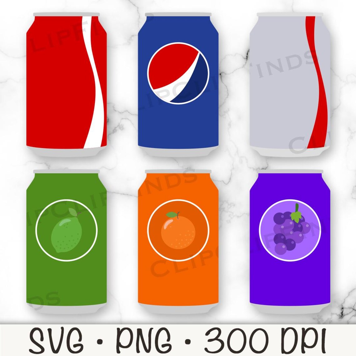 Soda Clipart, Soda PNG, Soda SVG, Soft Drinks, Summer Drink, Soda Pop ...