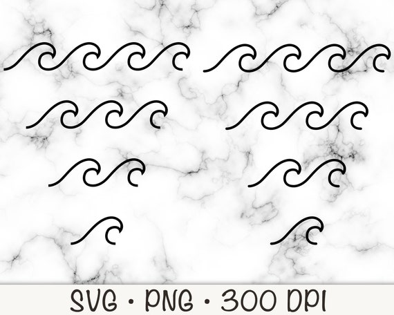 Ocean Waves Clip Art Simple