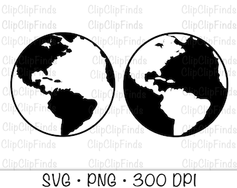 Planet Svg Planet Icons Earth Globe World Solar System - Etsy