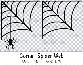 Corner Spider Web - Etsy