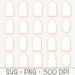 Mediterranean Border Frames SVG, Arabic Frames, Moroccan Frames ...