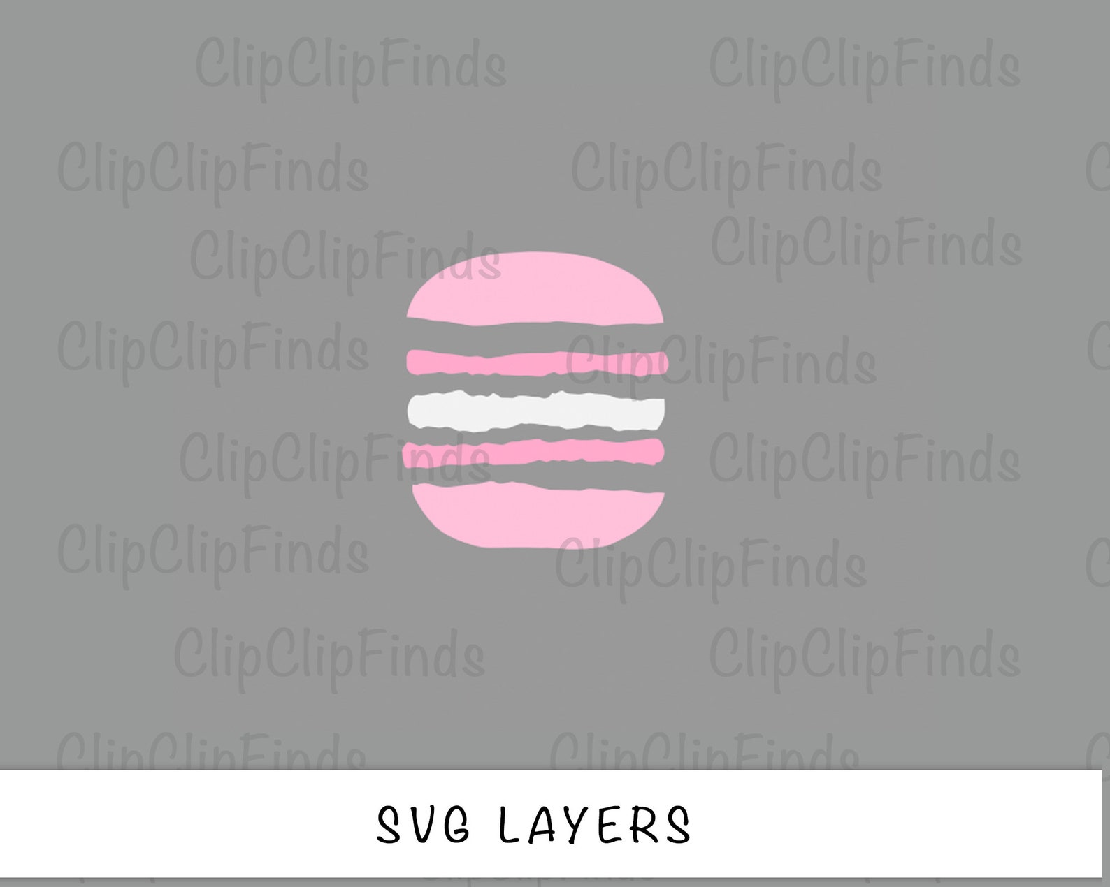 Macaron Bundle SVG Vector Cut File and PNG Transparent - Etsy