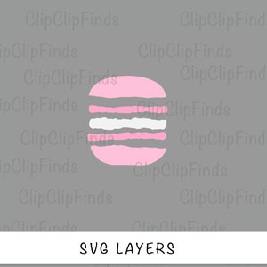 Macaron Bundle SVG Vector Cut File and PNG Transparent Background ...