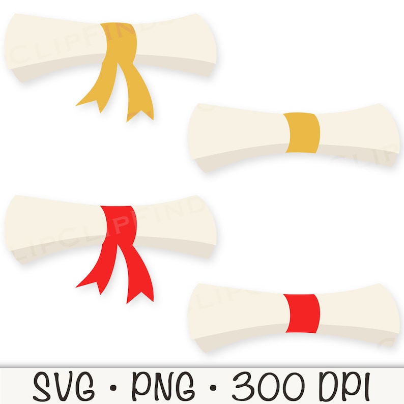 Graduation Certificate SVG, Certificate PNG, Certificate Clipart, Class ...