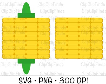 Corn Cob Svg - Etsy
