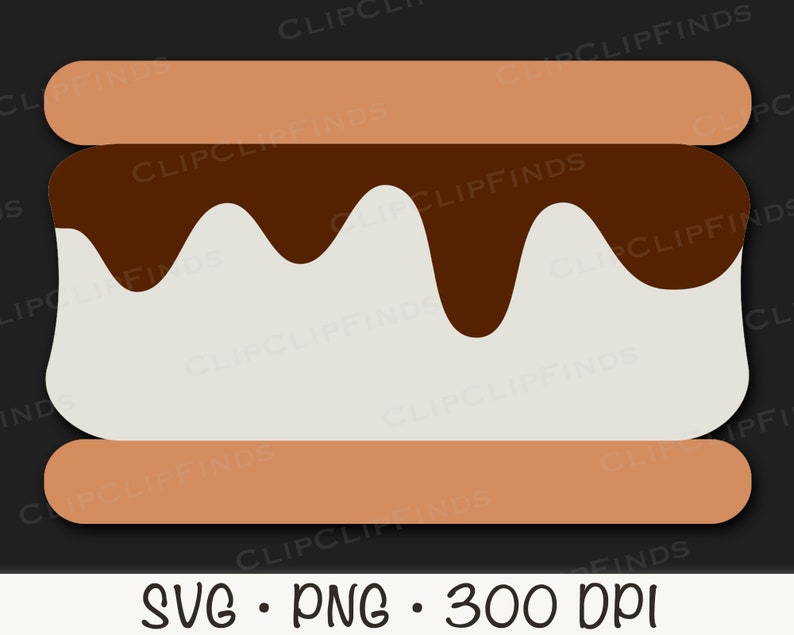 Smores SVG PNG Instant Digital Download - Etsy