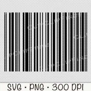 Barcode SVG, Barcode PNG, Barcode Scan, Vector Sublimation, Plain ...