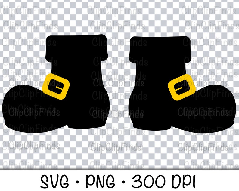 Santa Claus Boots Santa Boots With Buckle St. Nick Boots - Etsy