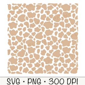 Cow Print SVG, Cow Print Pattern PNG, Cow Clipart, Farm Animal, Cow ...