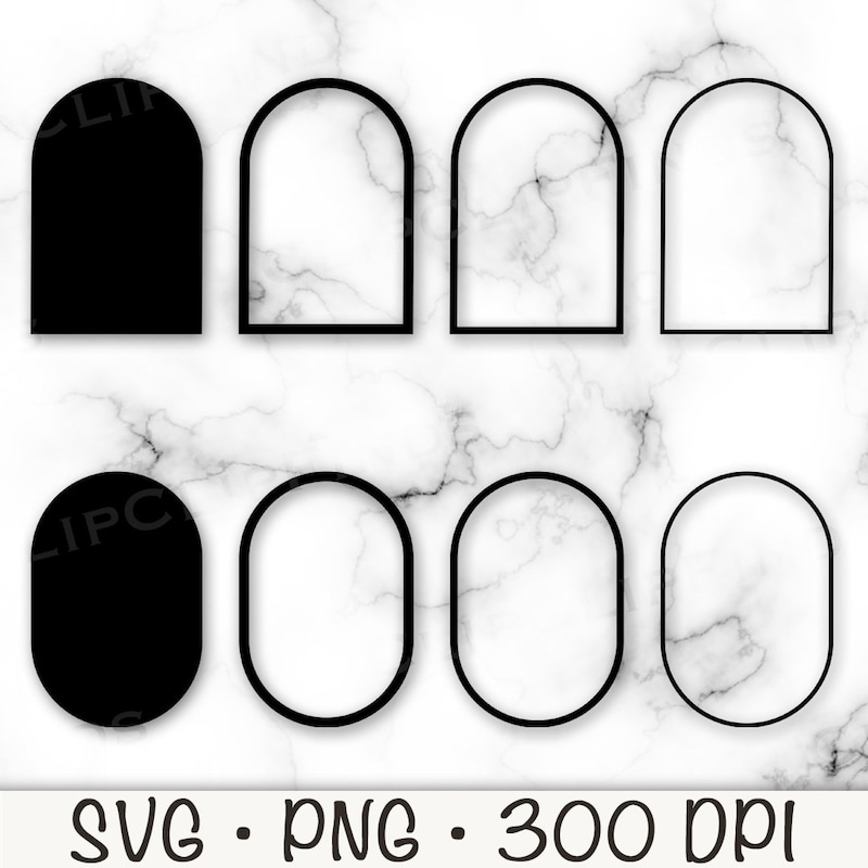 Bow Frame and Shapes - Etsy