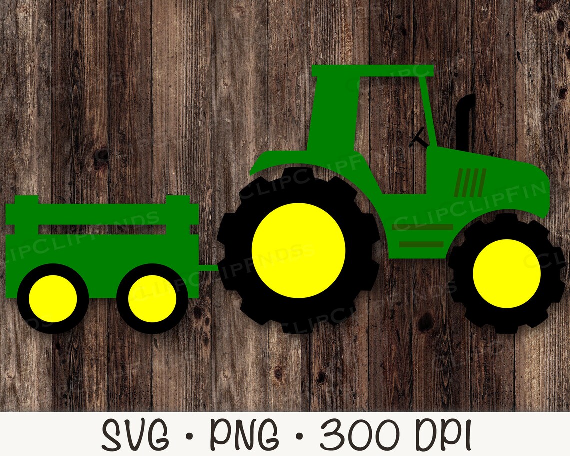Tractor Kid's Tractor Farm Tractor Truck Wagon SVG - Etsy