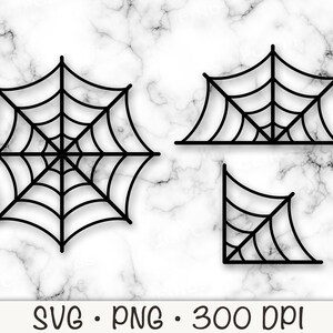 Spider Web, Spider Web Corner, Half Spider Web, Halloween, SVG, PNG ...