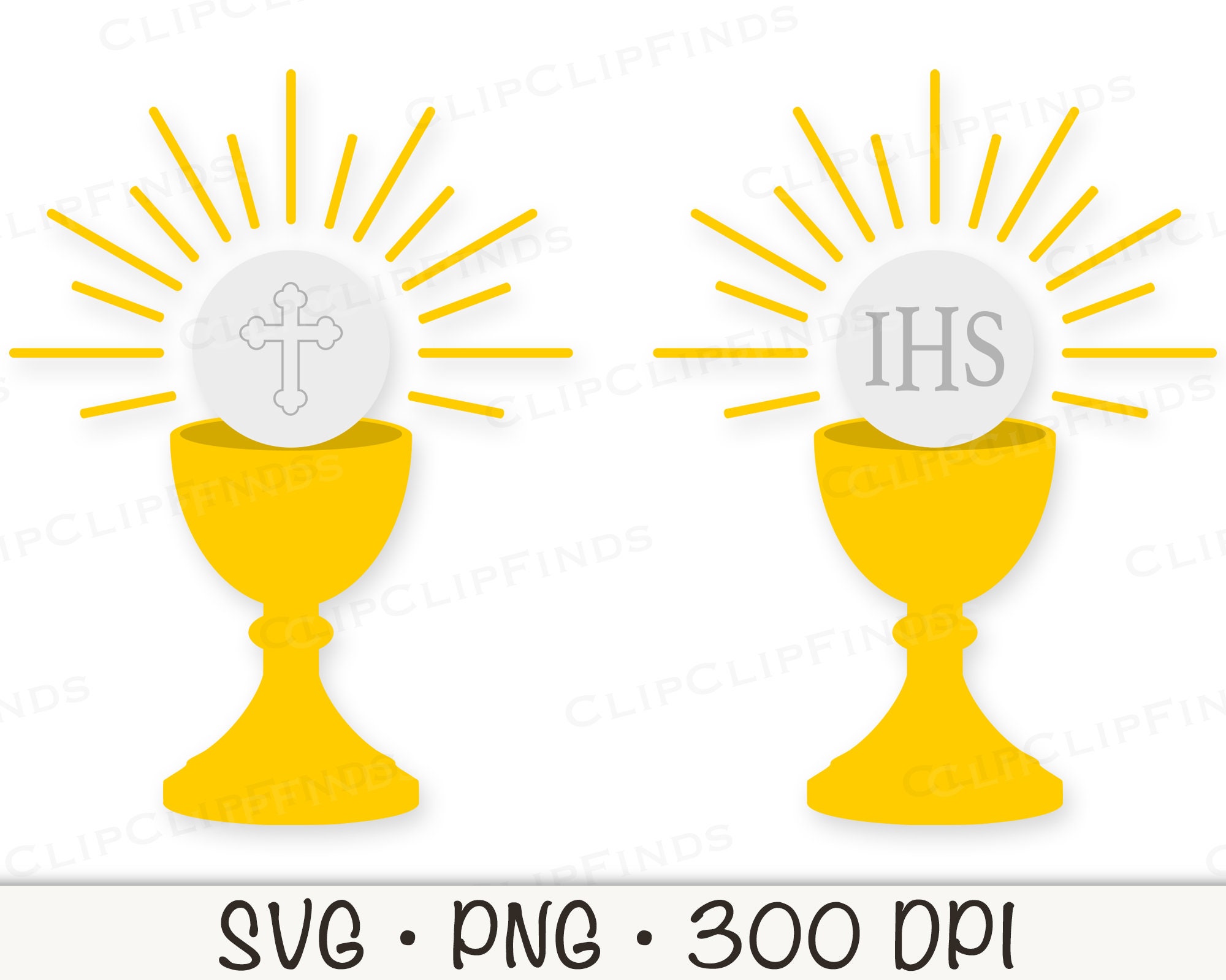 Paquete de copas de cáliz SVG PNG descarga digital - Etsy México