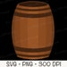 Barrel SVG, Barrel PNG, Barrel Clipart, Instant Digital Download - Etsy