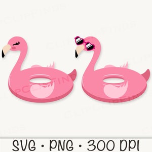 Flamingo Floatie SVG, Flamingo Floatie PNG, Flamingo Float Clipart ...