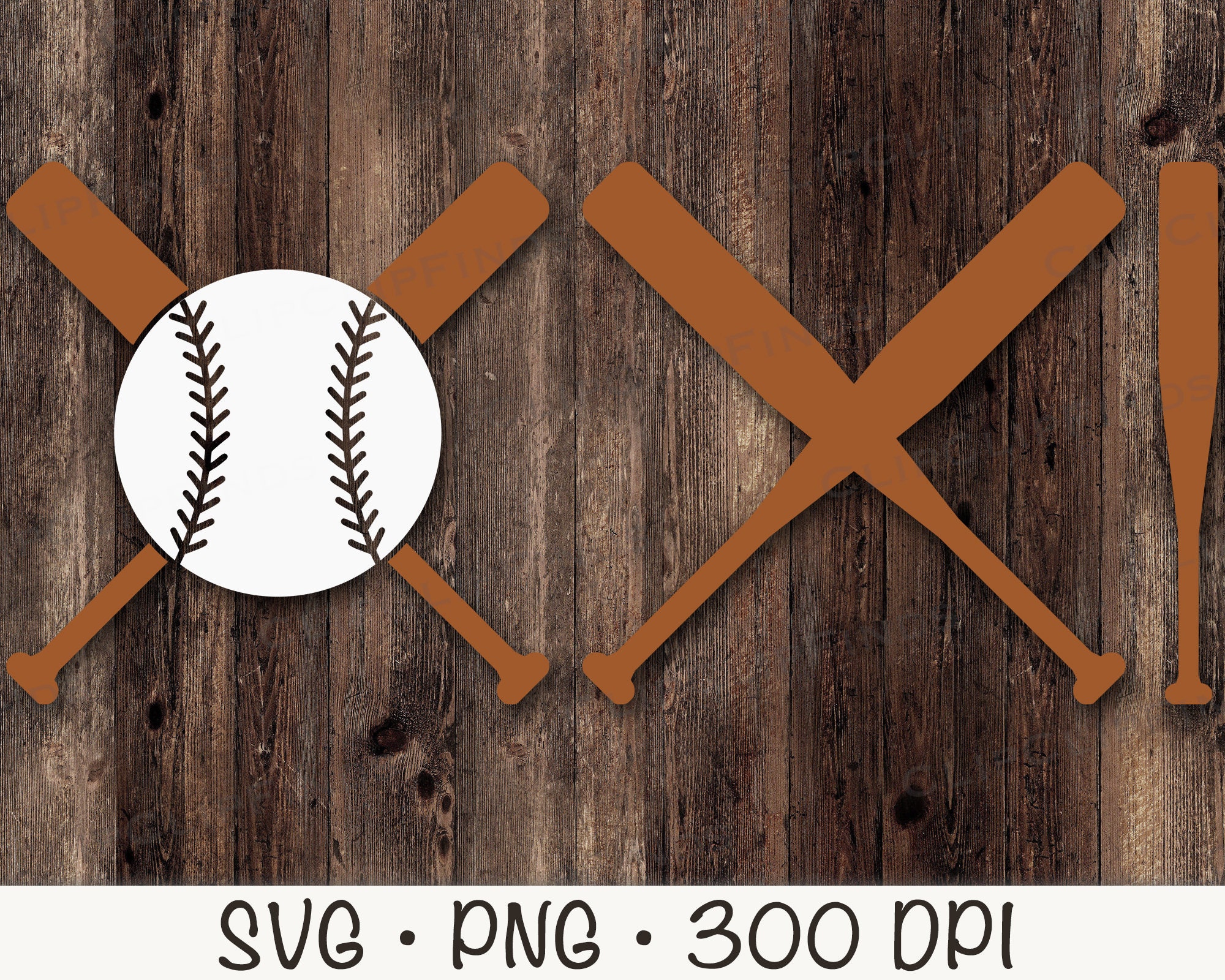 Crossed Baseball Bat Png