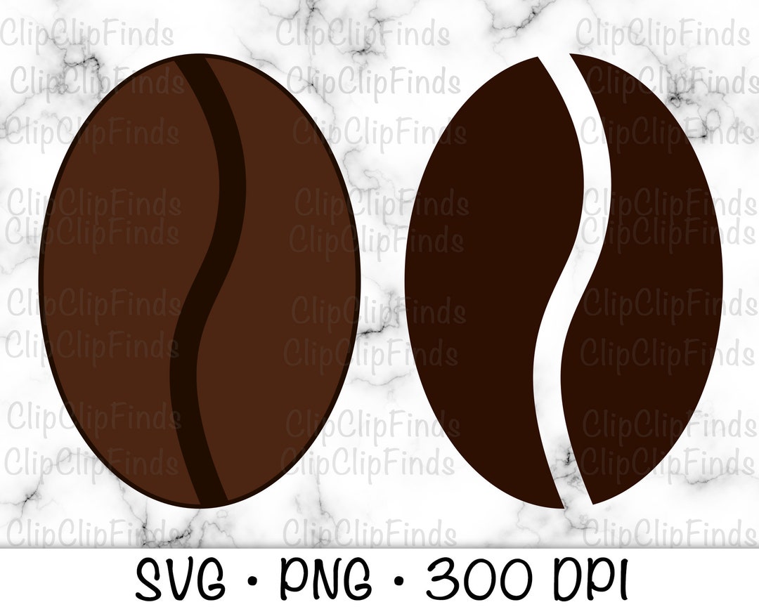 Café SVG grano de café SVG café PNG imágenes prediseñadas - Etsy España
