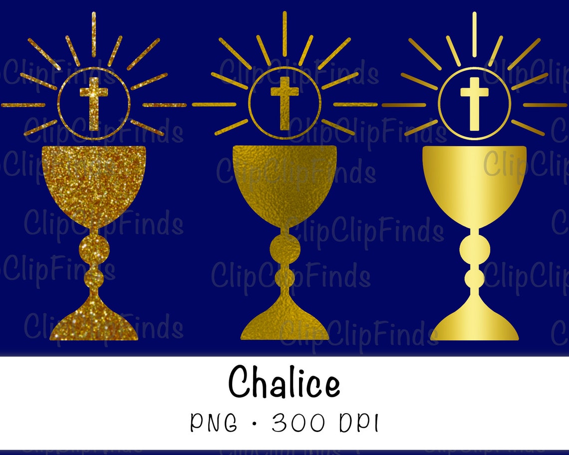 Chalice PNG Overlay Transparent Background Clip Art Instant | Etsy