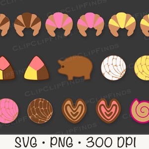 Mexican Sweet Bread Bundle, Pan Dulce, Concha, Puerquitos, Orejitas ...