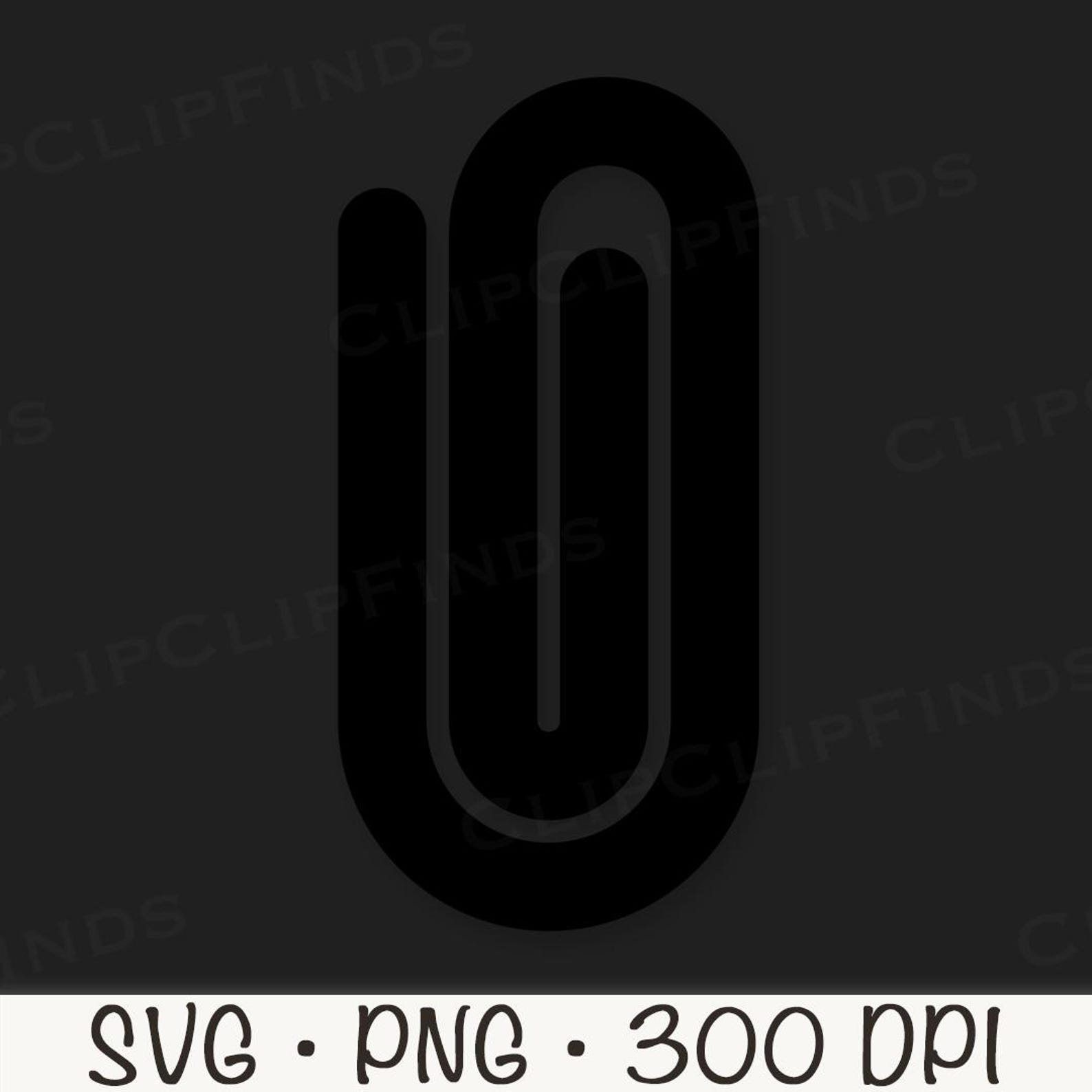 Jumbo Paperclip SVG, Jumbo Paperclip PNG, School Supplies, Sublimation ...