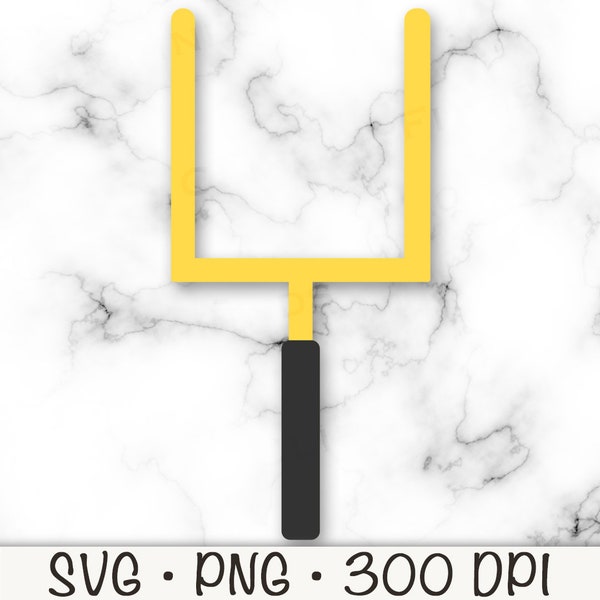 Football Goal Post Svg - Etsy