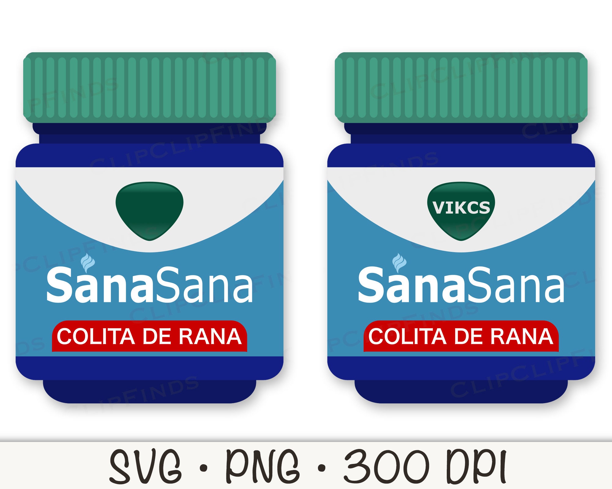 Sana Sana Colita De Rana SVG, PNG, Instant Digital Download - Etsy