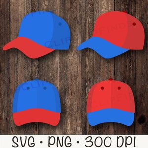 Baseball Hat SVG, Baseball Hat PNG, Baseball Cap Clipart, Digital ...