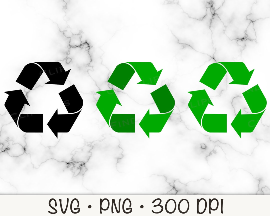 Recycle SVG, Recycle Symbol, Recycle Logo, Green, Black, SVG, PNG ...