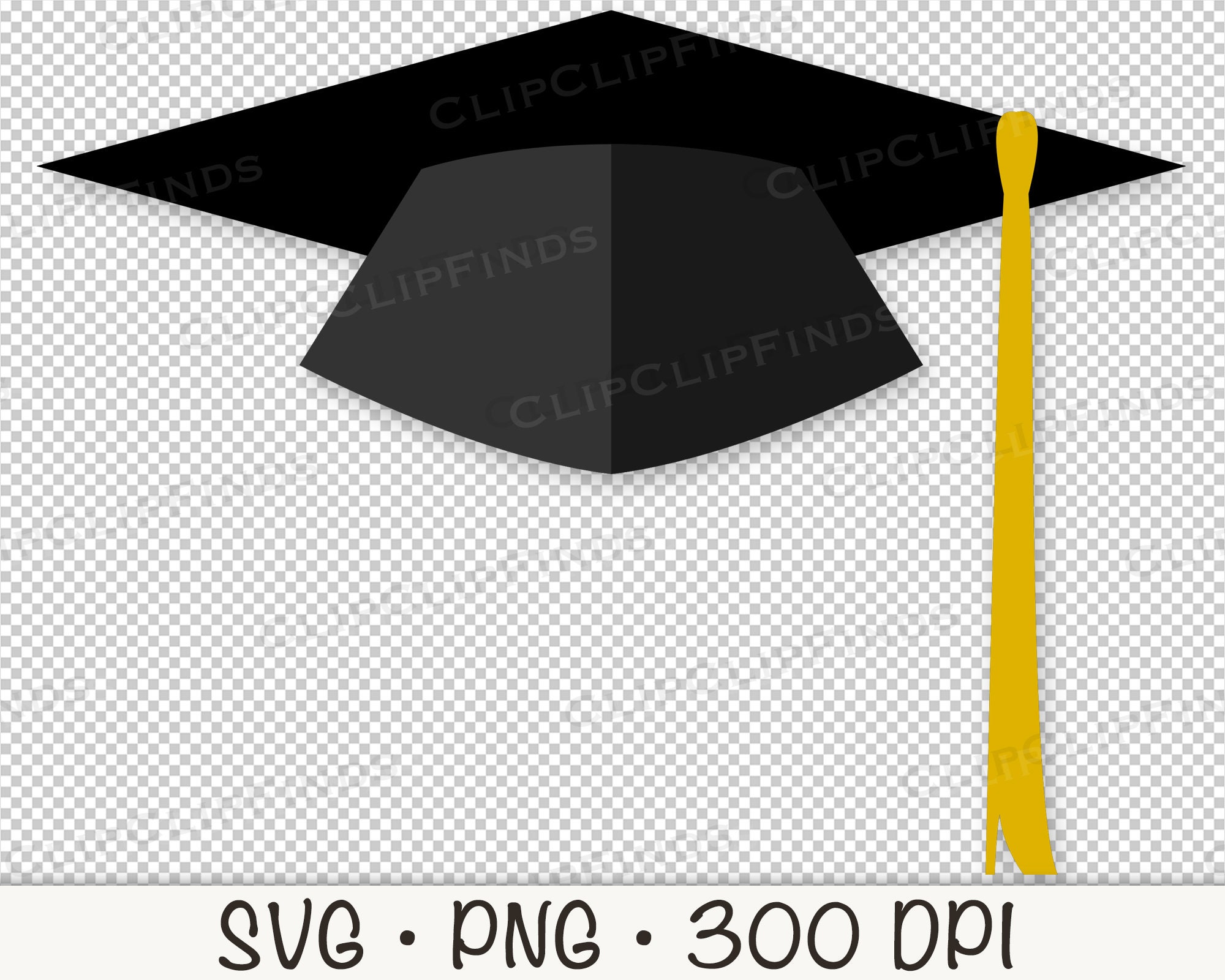 Graduation Cap SVG Graduation Cap and Tassel Graduation Hat - Etsy Hong ...