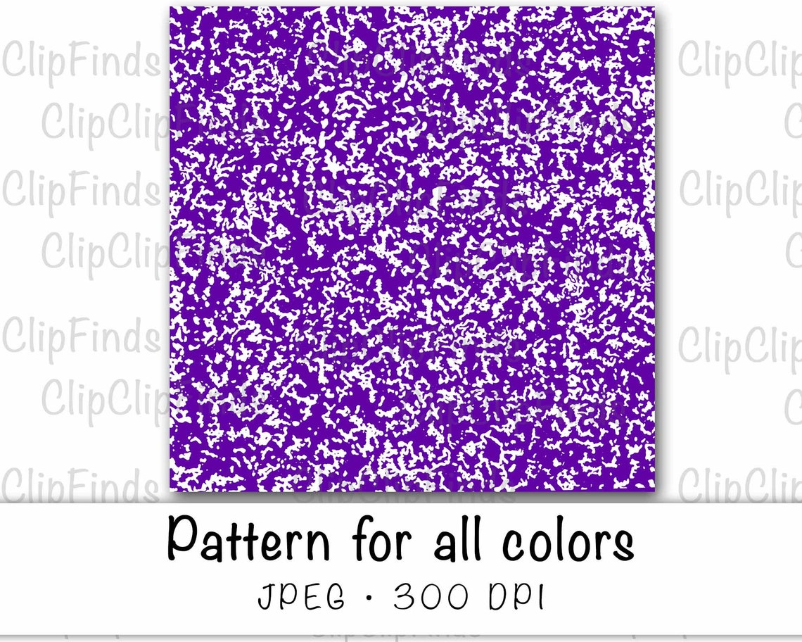 Pack of 10 Colored Composition Notebook Digital Wallpaper JPEG - Etsy