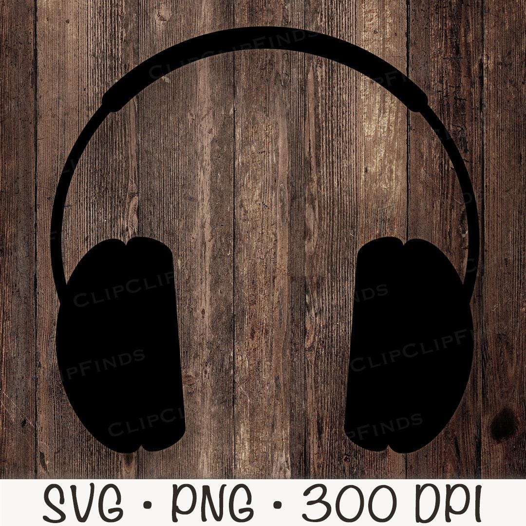 Headphones SVG, Headsets PNG, Headphone Silhouette, Gamer, Gaming ...