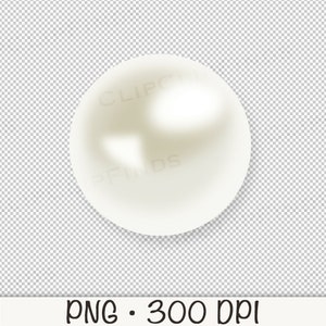 Pearl PNG, Pearl Clipart, Individual Single Pearl, Digital Download - Etsy