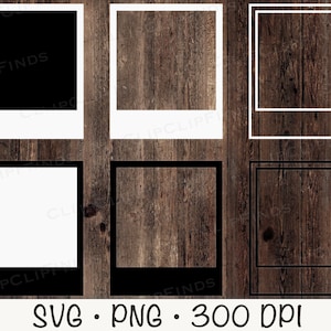 Retro Picture Frames, SVG PNG, Instant Digital Download - Etsy