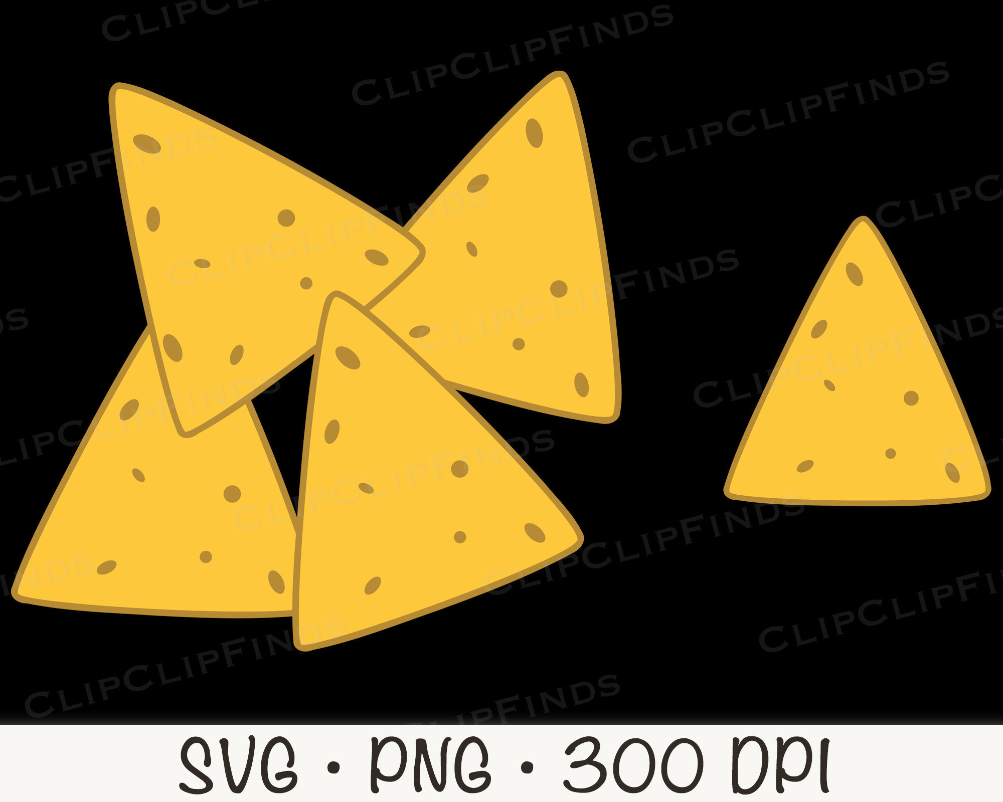 Tortilla Chip Clipart