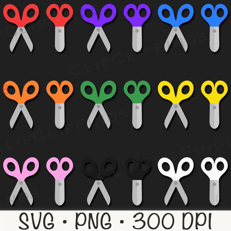 Scissors SVG, Scissors PNG, Scissors Clip Art, School Scissors SVG ...