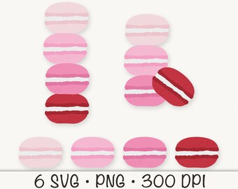 Stacked Macaron Svg - Etsy