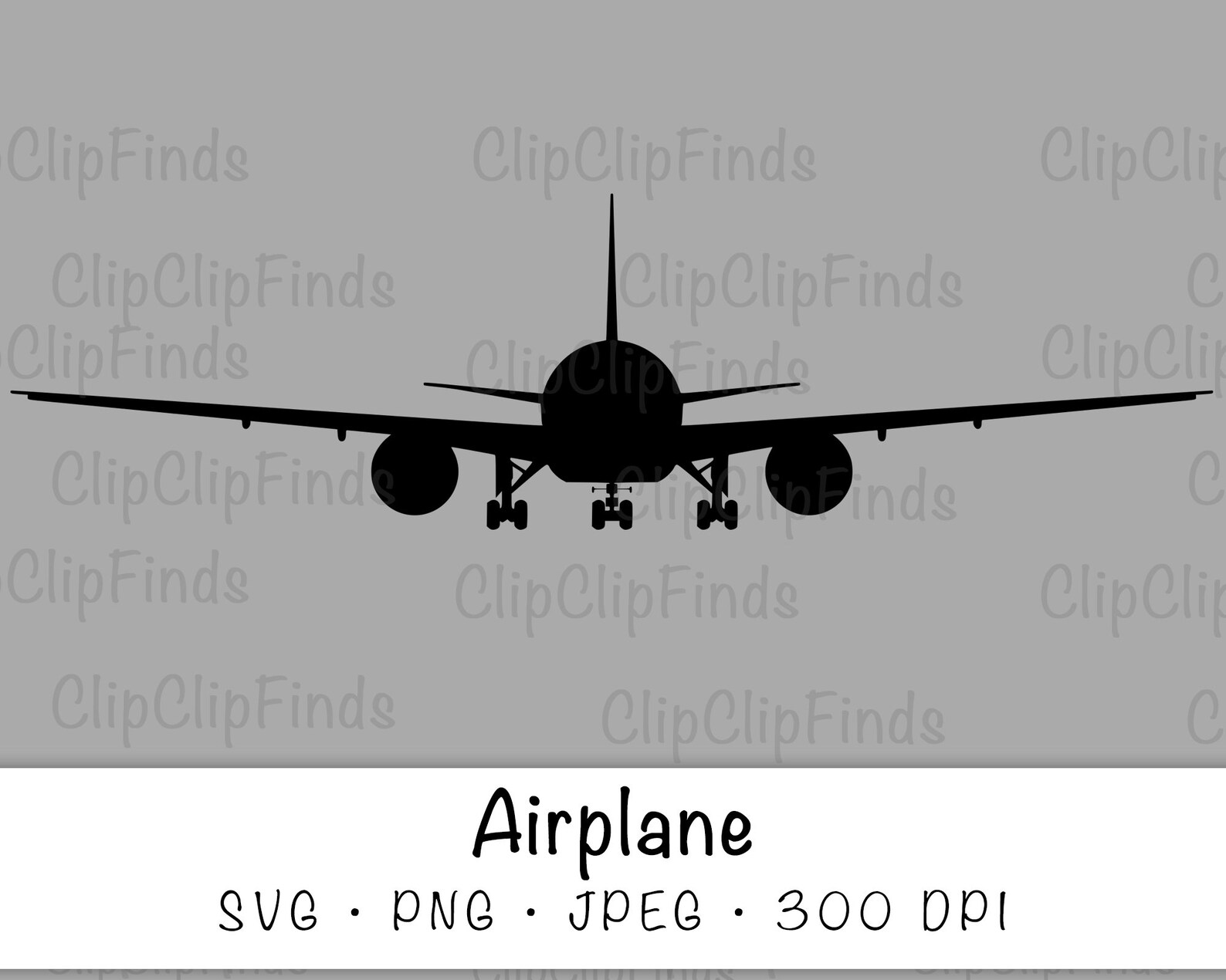 Airplane SVG Vector Cut File JPEG PNG Transparent Background | Etsy