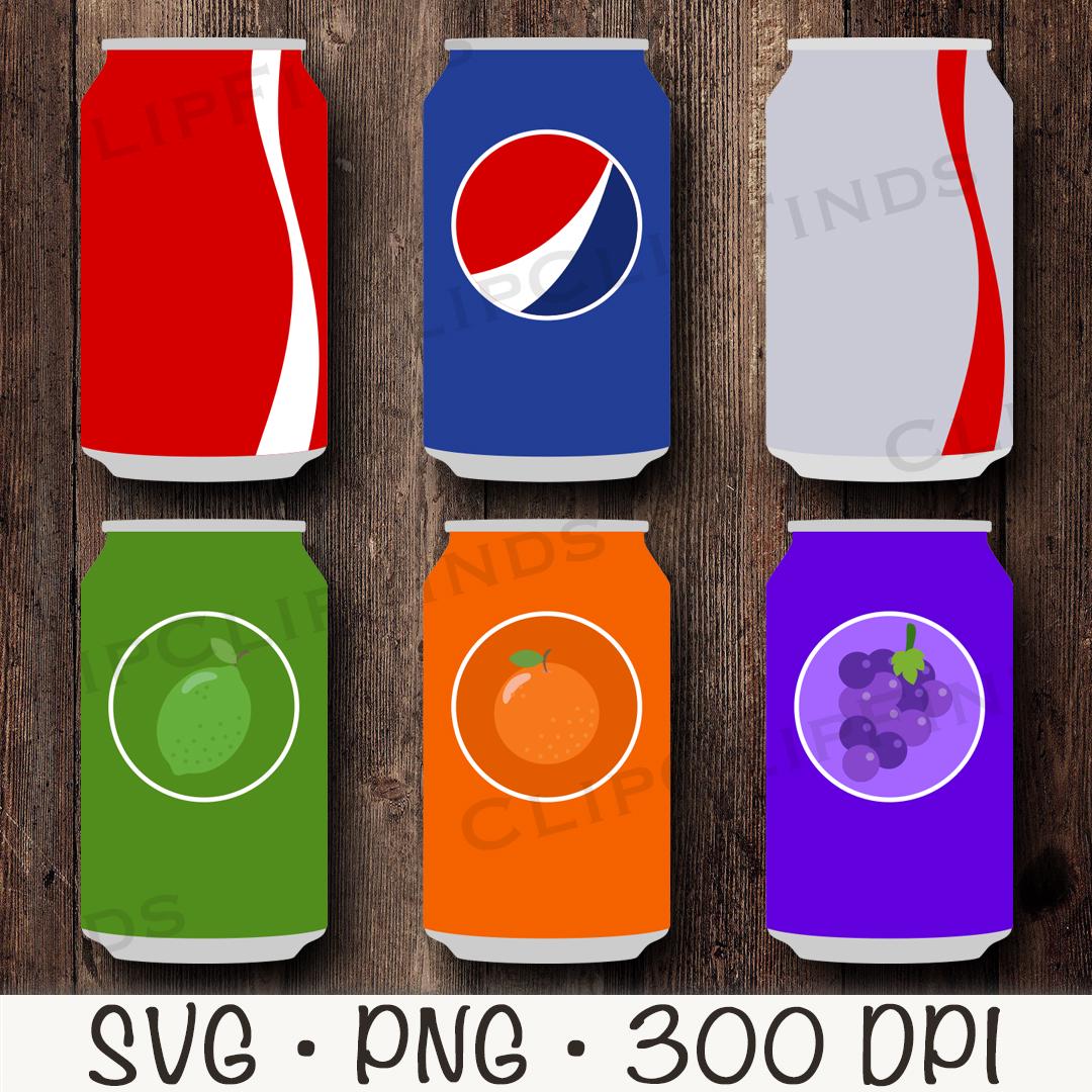 Soda Clipart, Soda PNG, Soda SVG, Soft Drinks, Summer Drink, Soda Pop ...