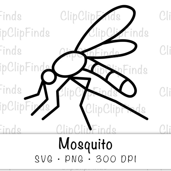 Mosquito Svg - Etsy