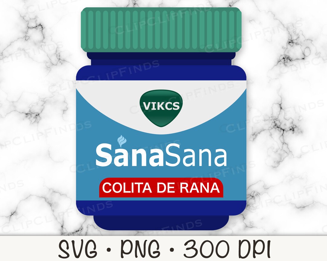 Sana Sana Colita De Rana SVG PNG Instant Digital Download - Etsy
