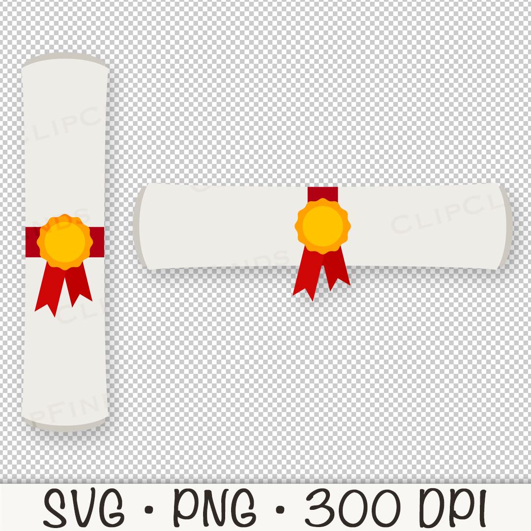 Graduation Certificate SVG, Graduation Diploma PNG, Graduation Clipart ...
