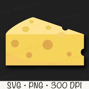 Cheese PNG, Cheese SVG, Cheese Clipart, Block of Cheese, Cheese Wedge ...