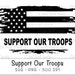 Support Our Troops SVG Vector File and PNG Transparent Background Clip ...