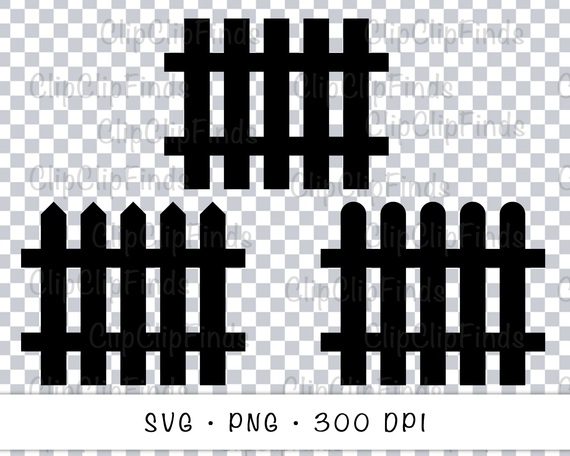 Fence SVG Picket Fence SVG Farm Barn Yard Garden Vector - Etsy UK