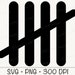 Tally Mark Counting System, Tally, Count, SVG, PNG, Clip Art ...