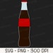 Soda Bottle SVG, Soda Pop Clipart, Soda PNG, Instant Digital Download ...