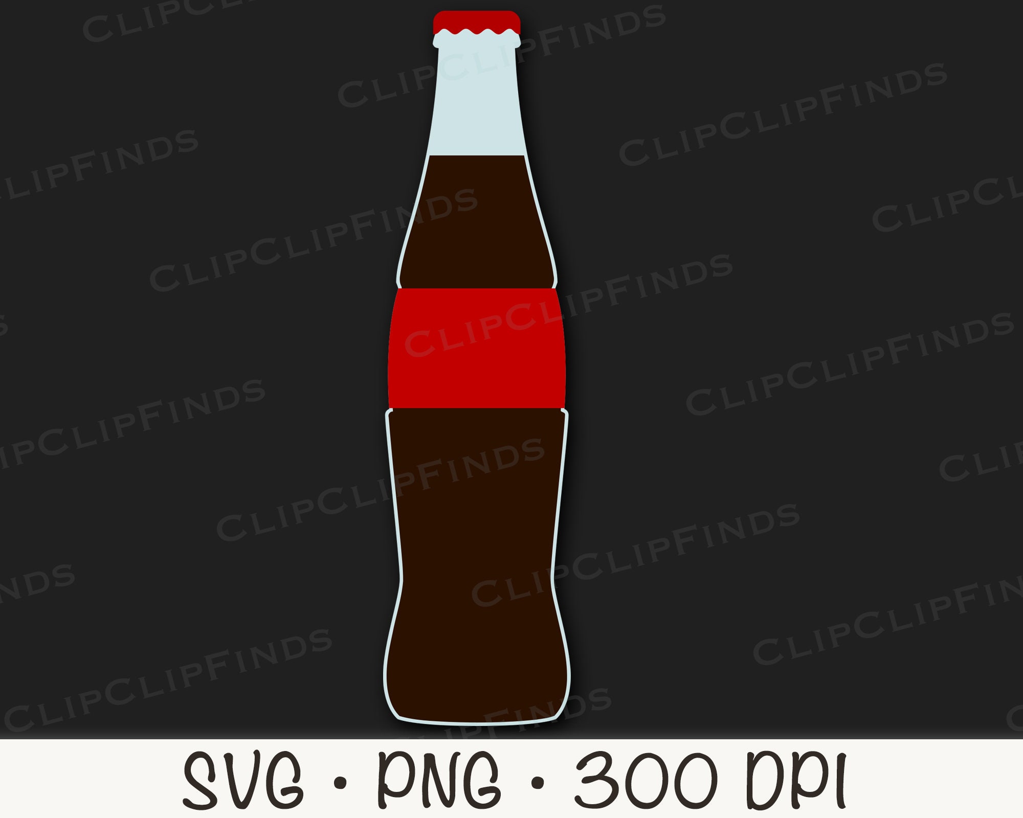 Soda Bottle Clipart: Soda Pop SVG, PNG (digital Download) - Etsy Canada