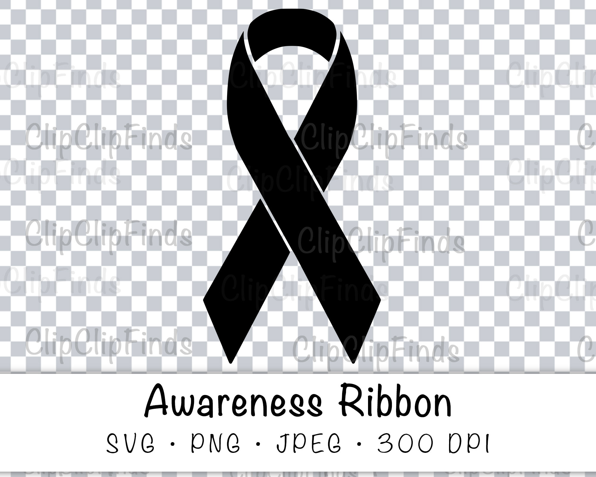 Sale Awareness Ribbon SVG Vector Cut File JPEG PNG | Etsy