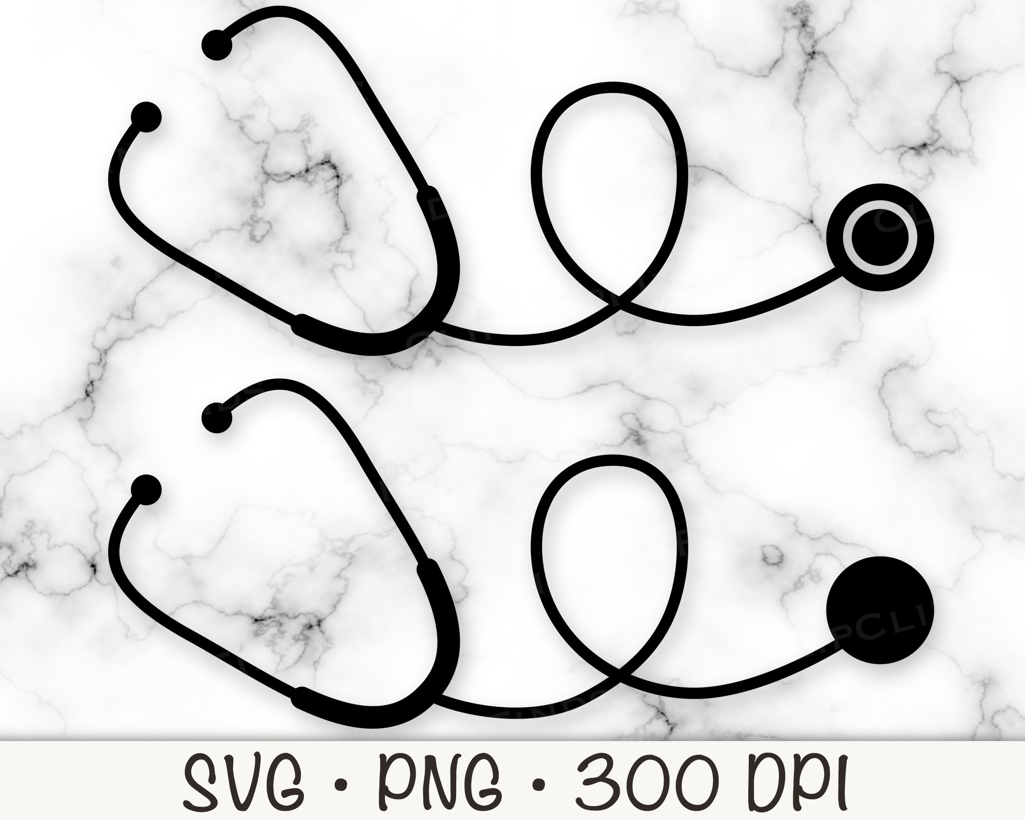 Stethoscope SVG: Nurse Doctor Medical Clip Art (digital Download) - Etsy